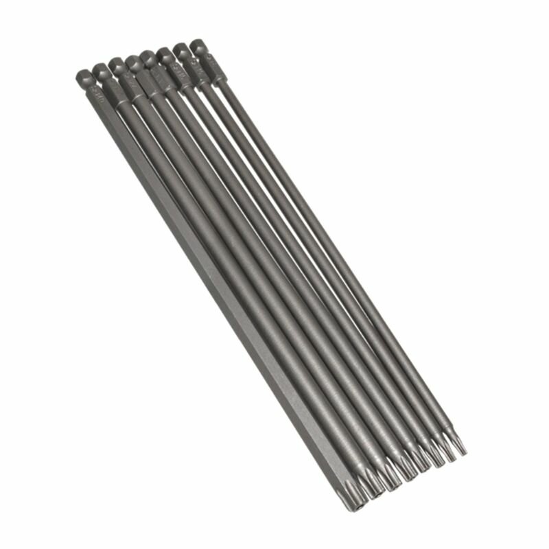 Набор полых магнитных отверток 8шт для винтов Torx из закаленной стали