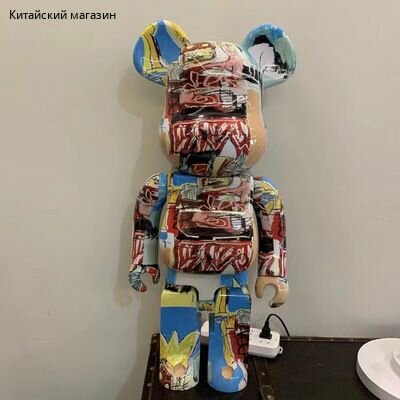 Bearbrick1000%/70 СМ Элитная Кукла/легкий Роскошный Персонаж Для Украшения Интерьера