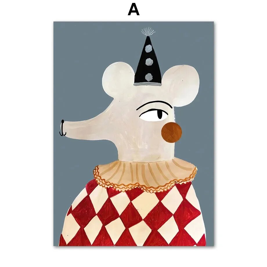 Настенная картина "Лондонский автобус" на холсте A, A4 21x30cm No Frame