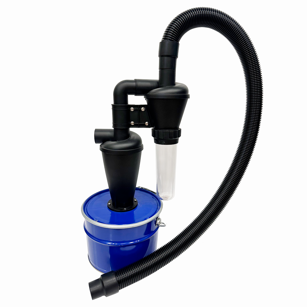 Циклон двойной фильтрацией, Бочка М10л, Шланг с фитингами 1,5м