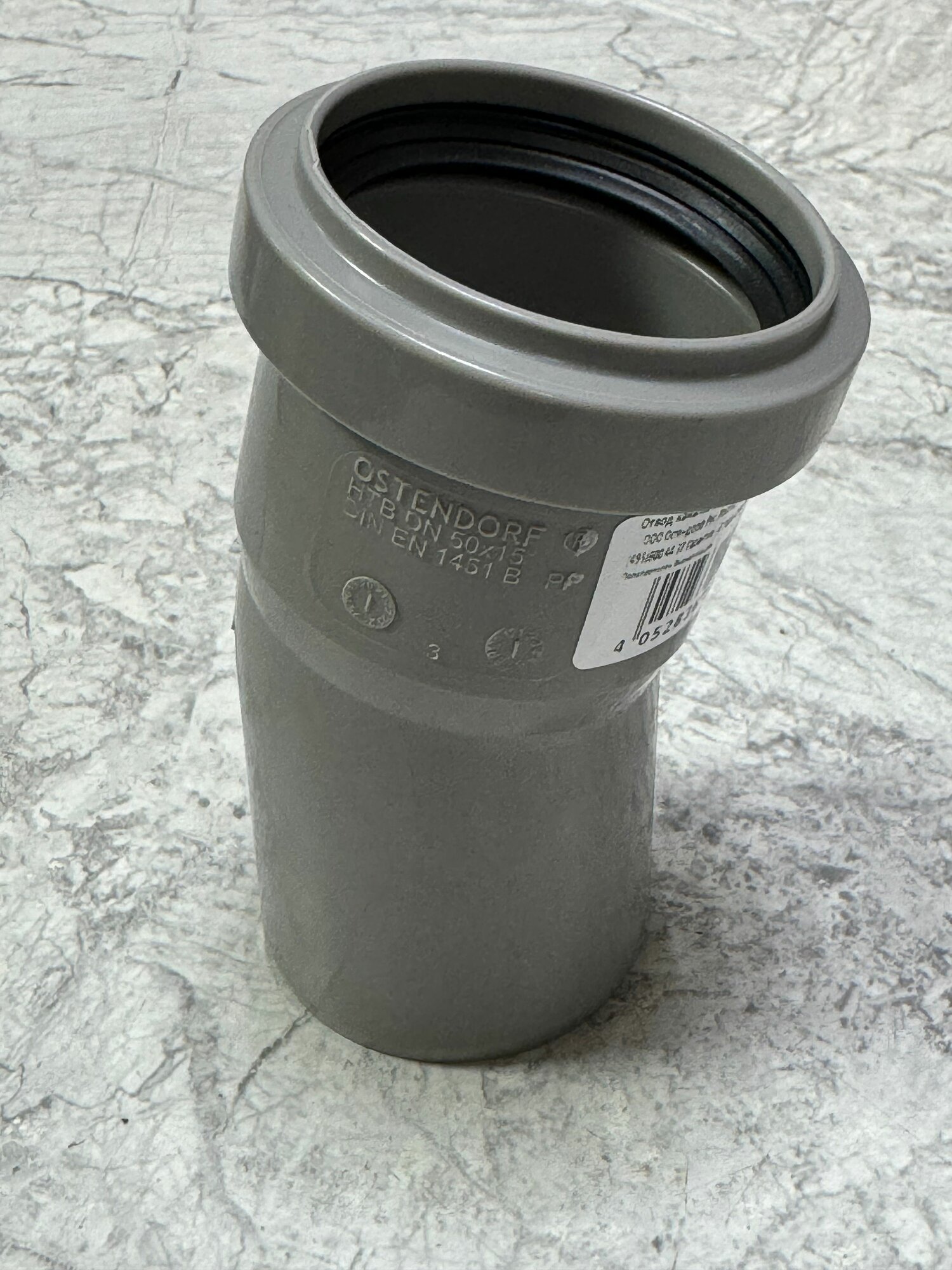 Отвод 50х15гр. Ostendorf