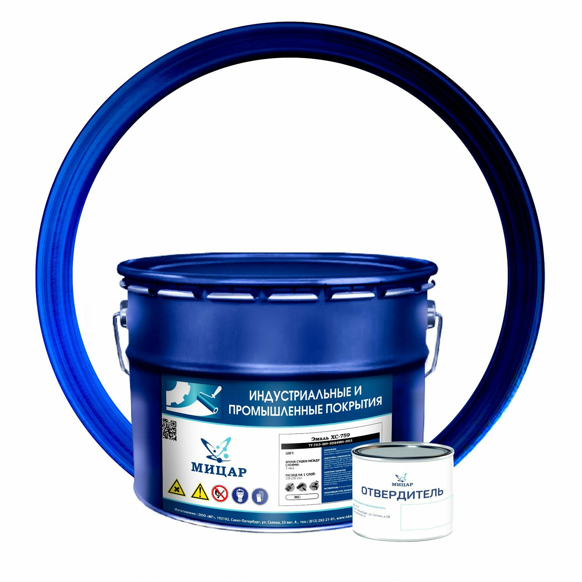 Эмаль ХС-759 для защиты металлических поверхностей