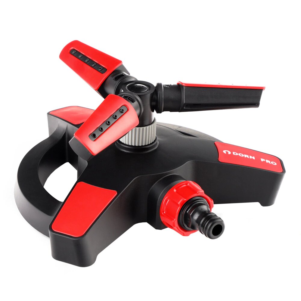 Дождеватель круговой DORN PRO 3-рожковый на подставке