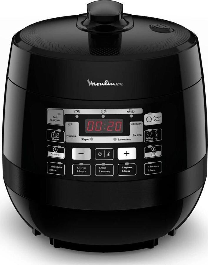 Мультиварка Moulinex Quickchef CE430832 черный (7211003968)