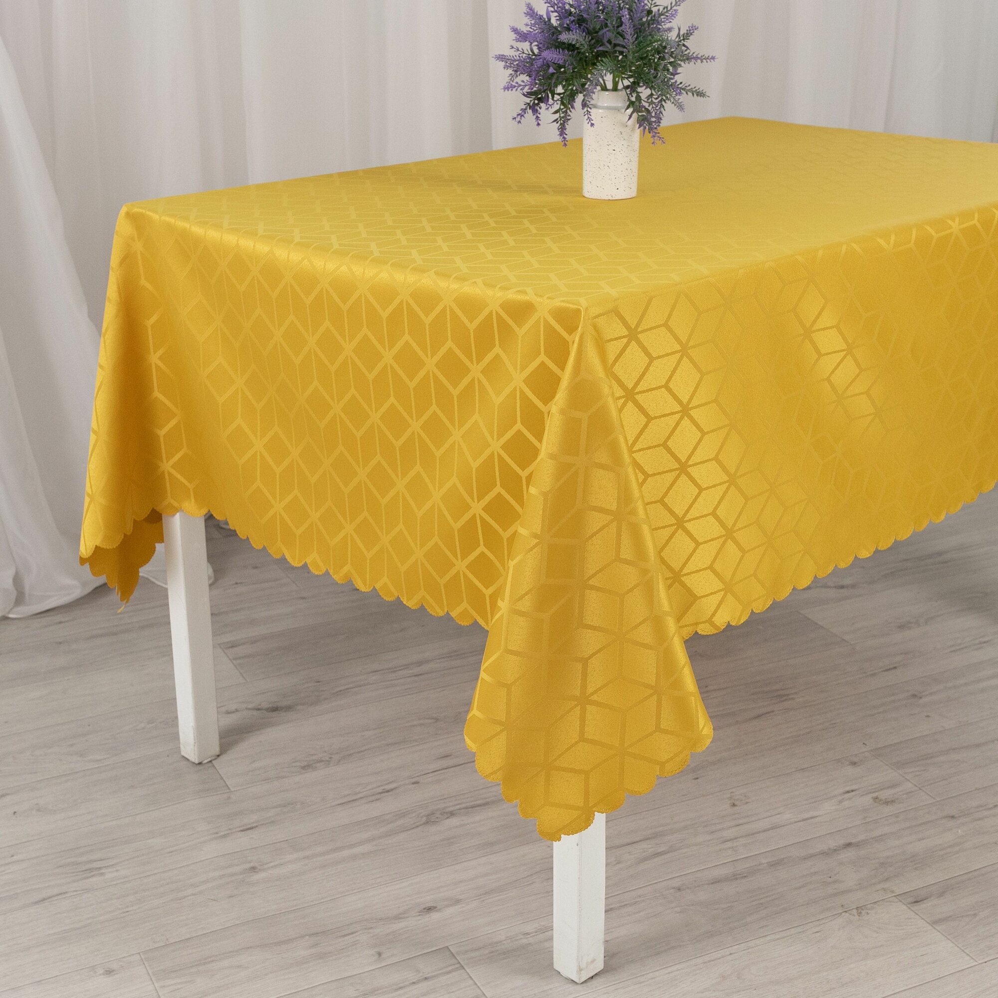 Скатерть 150х200 см тканевая прямоугольная Wellness