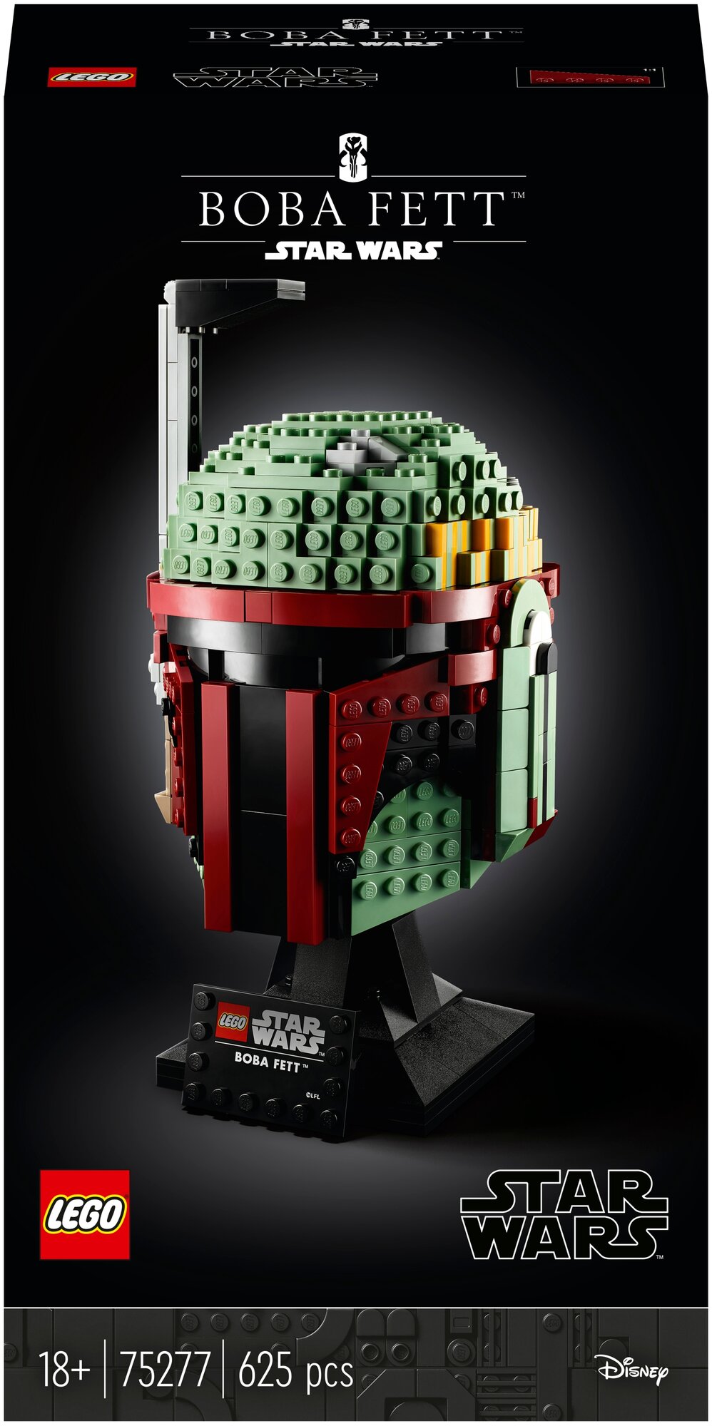 Конструктор LEGO Star Wars 75277 "Шлем Боба Фетта", 625 деталей