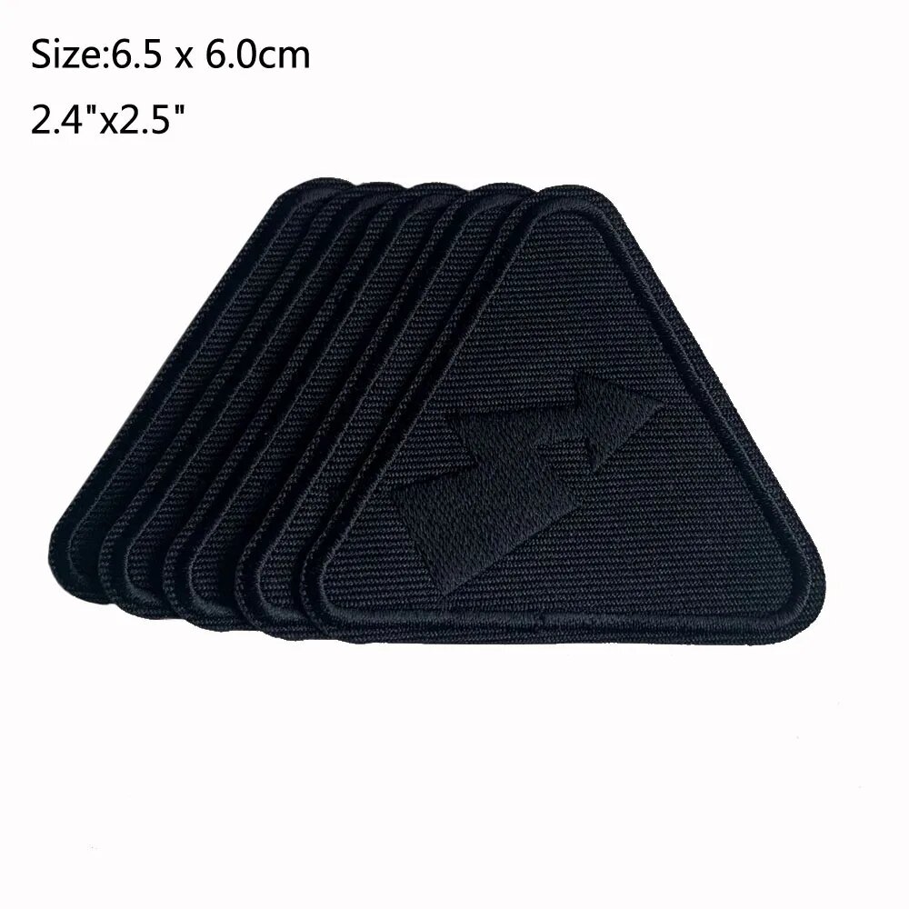 Наroidered Patches Set of 5, LANSSEN Черный, Античная медь