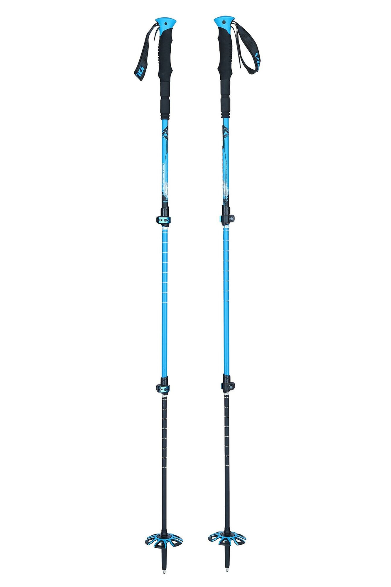 Палки треккинговые VIKING Vario Tour Blue (см:100-135)