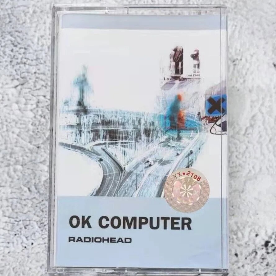 Пластиковая бутафорская кассета Radiohead Thom Yorke