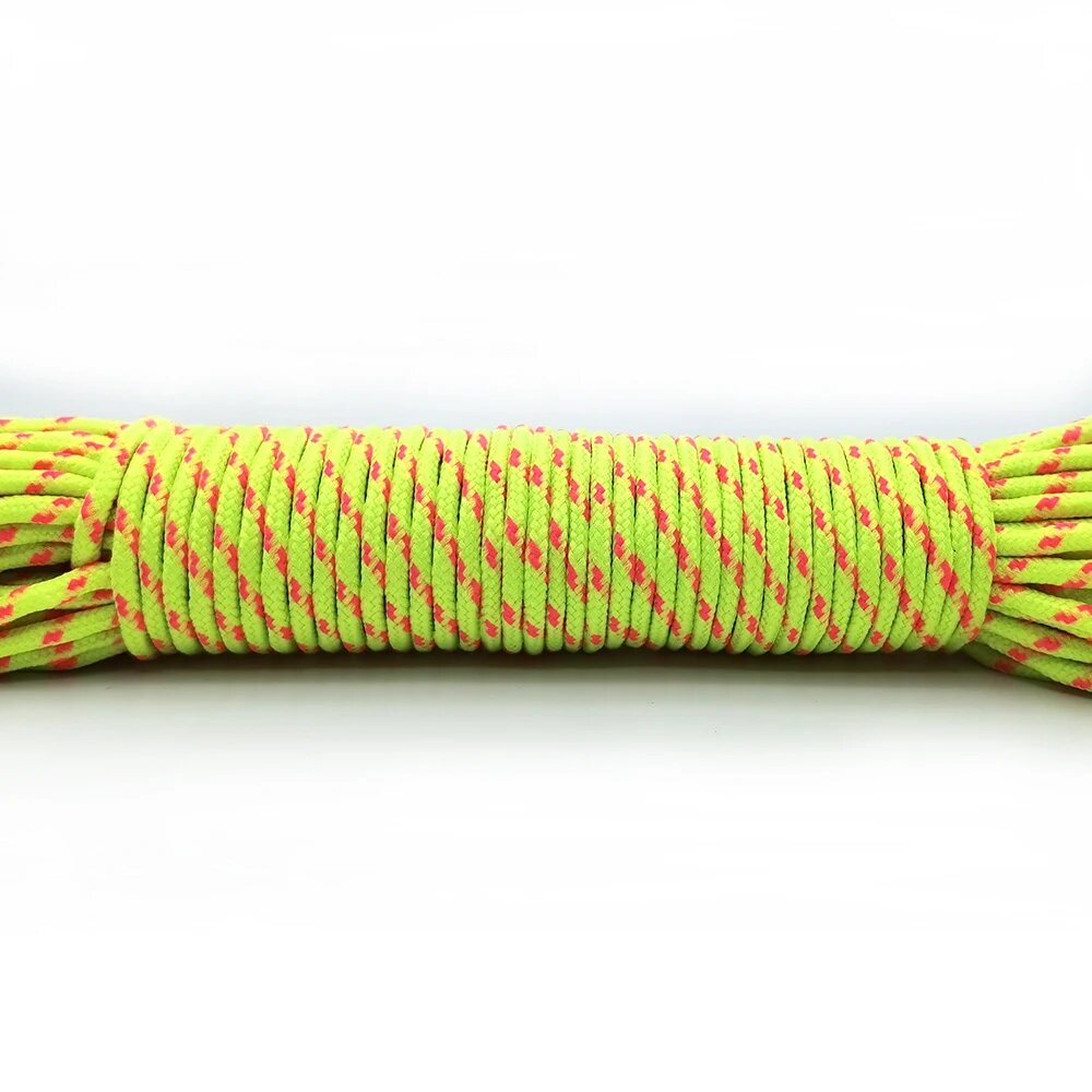 Паракордовый шнур IQiuhike 3 мм 100 м Зеленый, 19, 25ft(8m)
