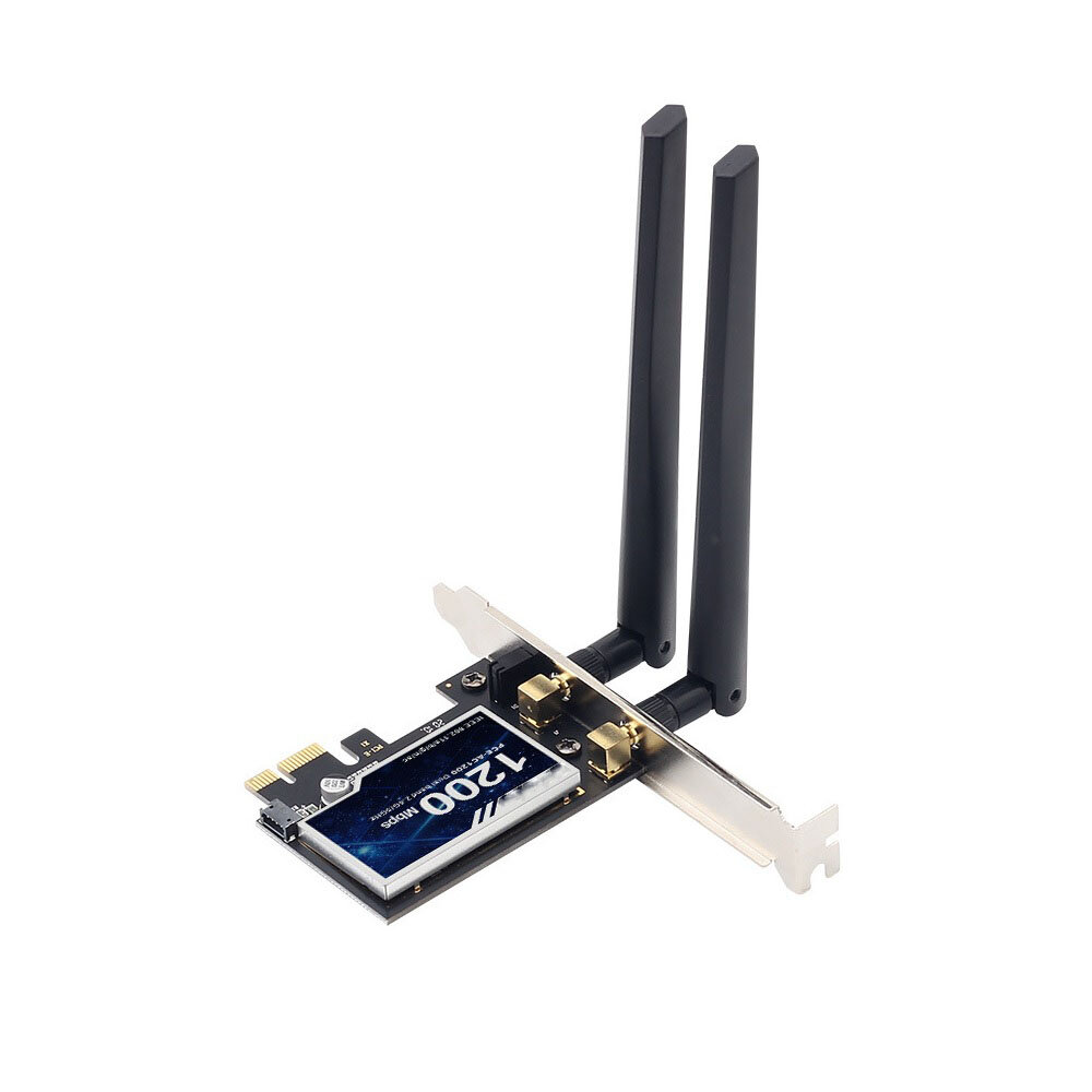 Wi-fi-карта pci-e 1200 мбит/с, 5g/2,4 ггц, беспроводная сетевая карта, bluetooth 4.0 для настольных компьютеров