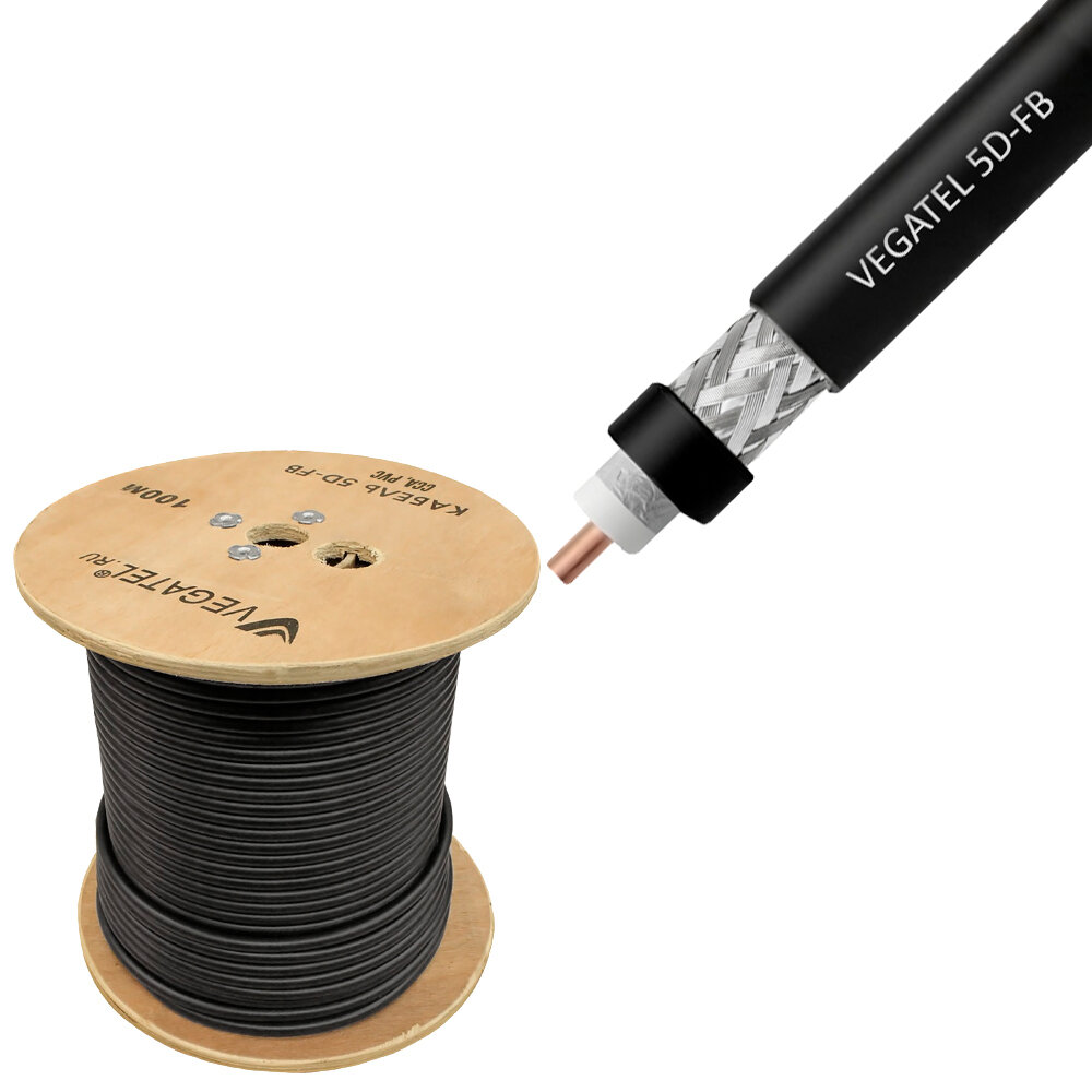 Кабель 5D-FB, 50 Ом (20 м.)