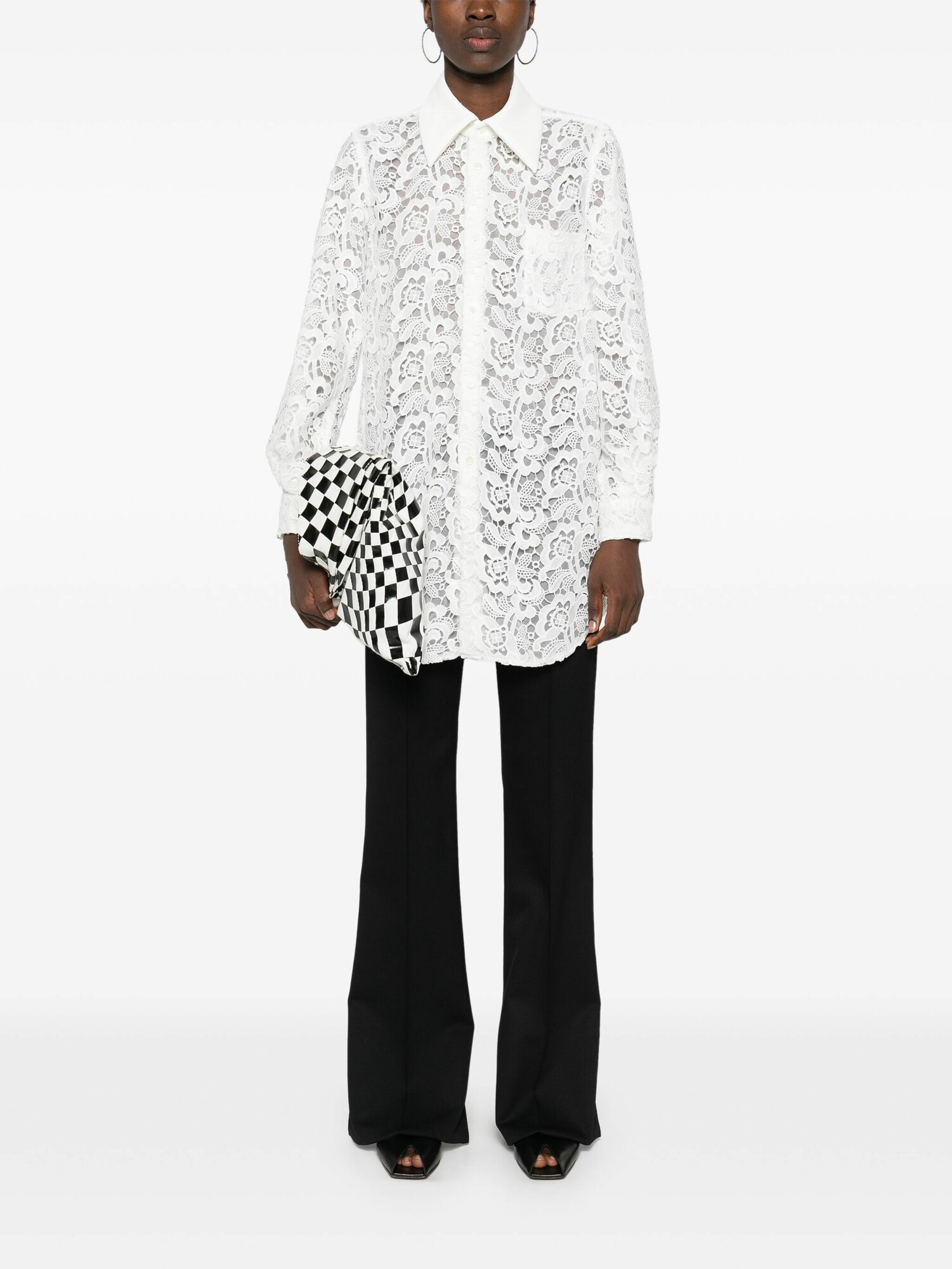 Рубашка COMME des GARCONS, размер 44, white — фото 1