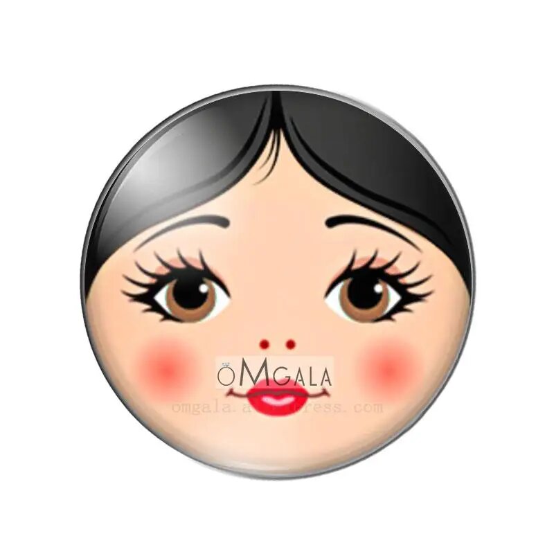 Стеклянная матрешка OMGALA, Цвет: F