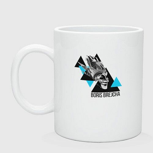 Boris Brejcha triangles Керамическая кружка