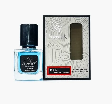 Парфюм мужской Sevaverek № 5101 Blue Seduction туалетная вода масляные духи для мужчин стойкие 30 мл