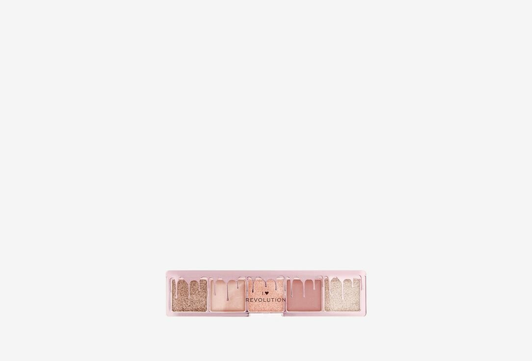 Палетка теней для ВЕК I HEART REVOLUTION Mini Chocolate Eyeshadow Palette 5.5 г Raspberry Fool