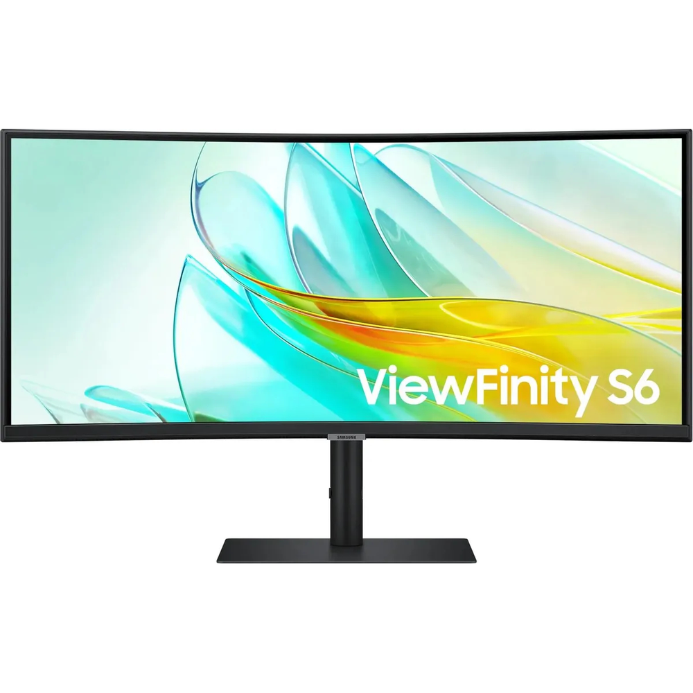 Монитор 34" SAMSUNG S34C650UAI ViewFinity S6 S65UC UWQHD Black (VA, 3440x1440, HDMI+DP+Type C, USB Hub, LAN, KVM, 5 ms, 178°/178°, 350 cd/m, 3000:1, 100Hz, Curved 1000R)