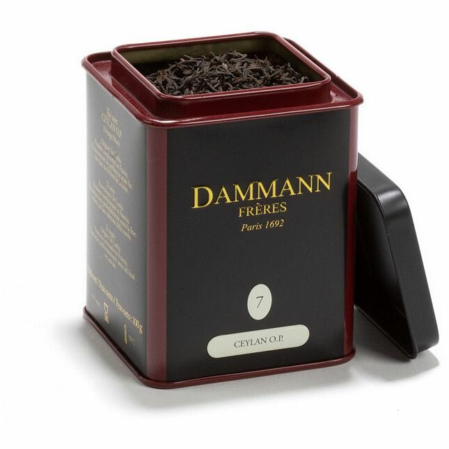 Чай DAMMANN Ceylon O. P. (Цейлон О. Р.), черный, 100 г