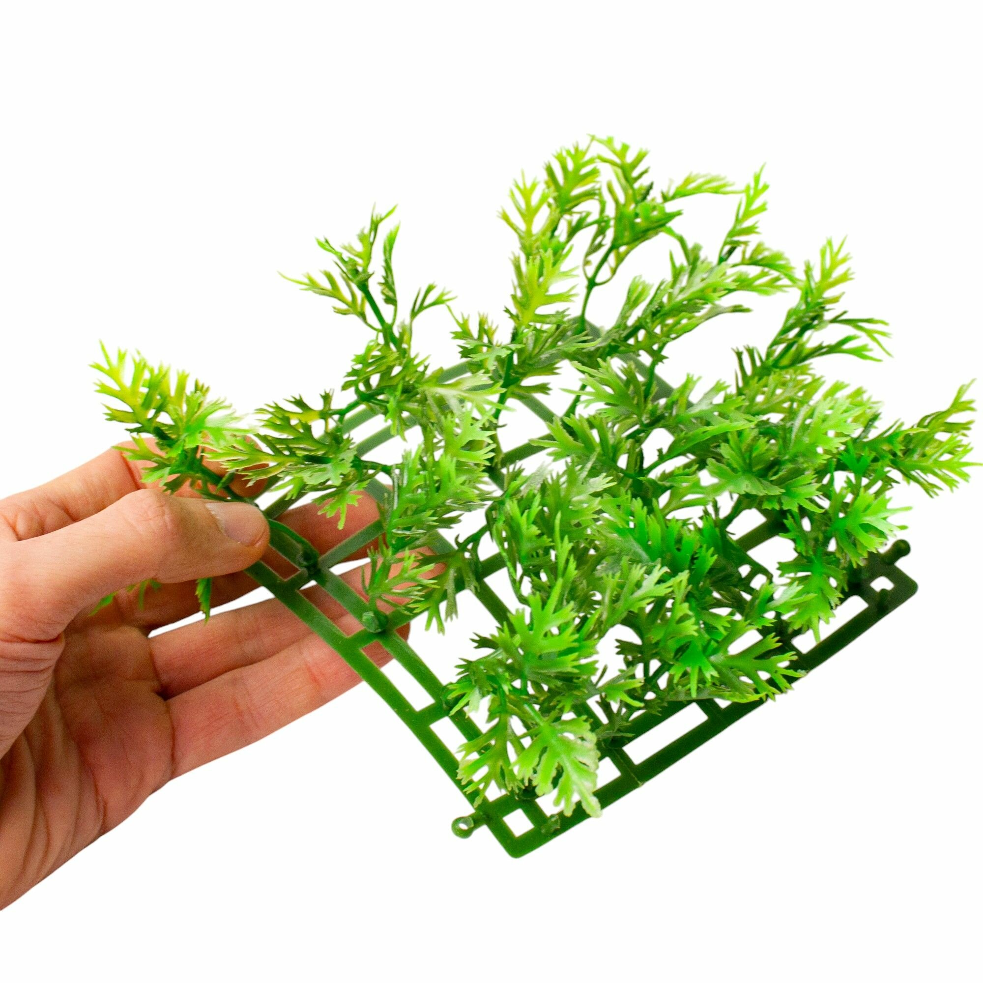 Коврик под грунт из искусственных растений для аквариума Hailea малый P-12 (15x15 см.)