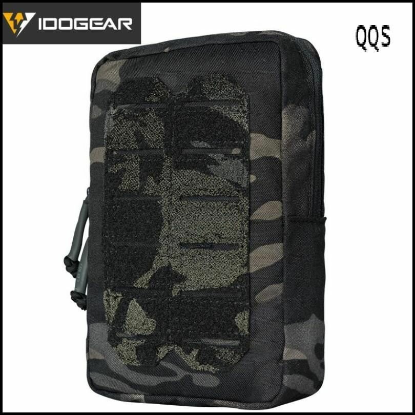 Подсумок IDOGEAR утилитарный вертикальный Тактическая сумка для лазерной резки MOLLE Sundry Bag 3578