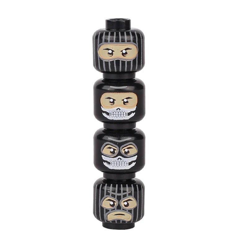BRICKPANDA Черные фигурки ниндзя B2-83-2