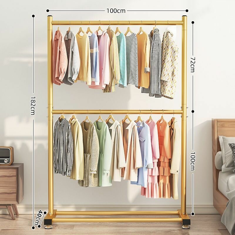 Вешалка-рейл напольная