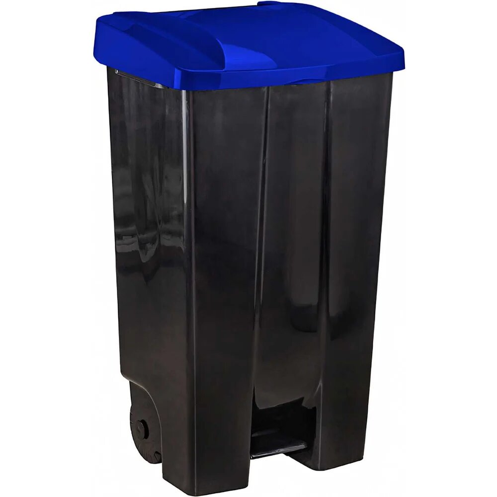 Бак IDEA 110 л с педалью на колесах серый М 2395