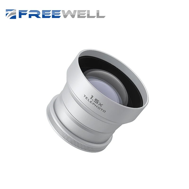 FREEWELL HD 1.5x Телеобъектив для Fuji X100VI и X100V Silver