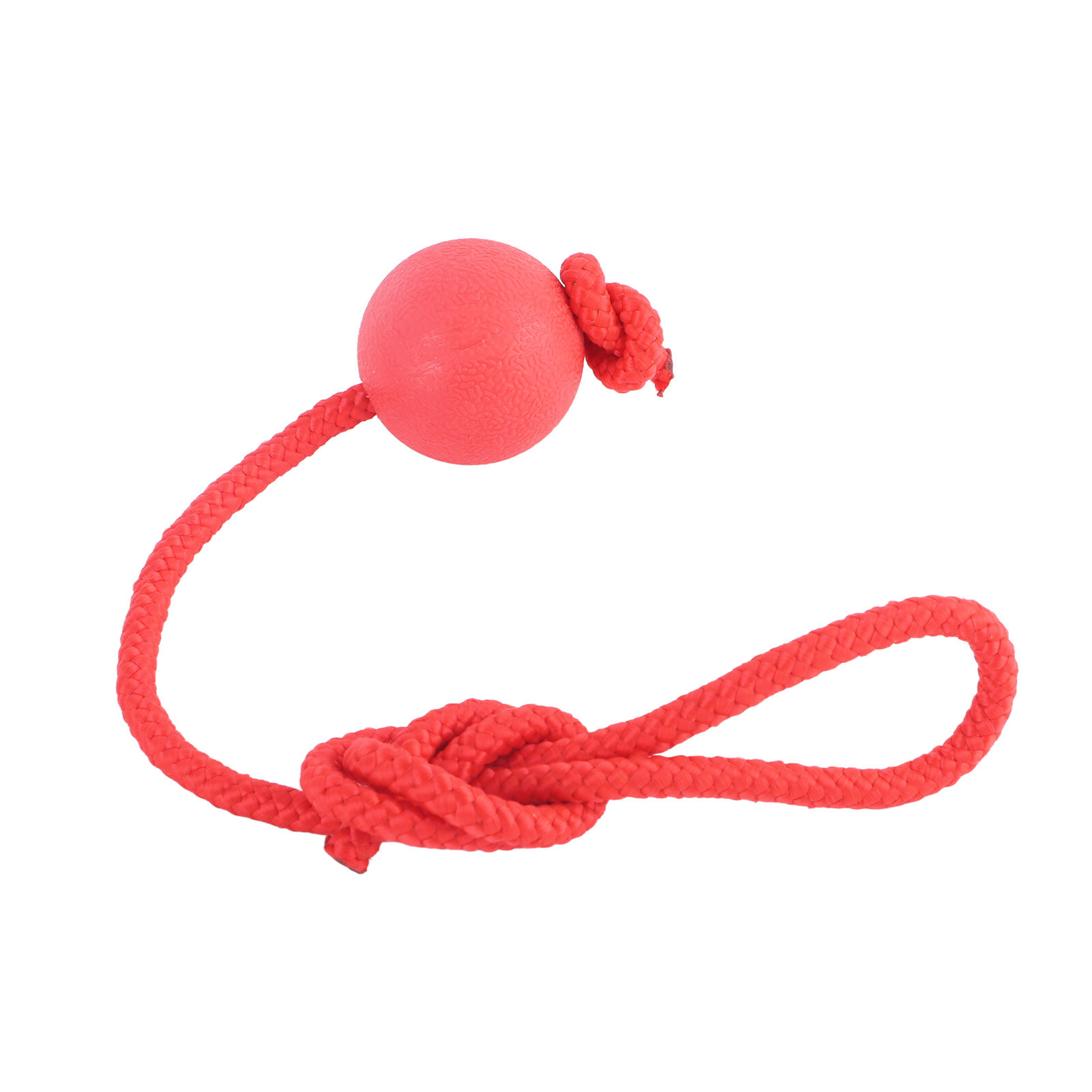 Мяч для собак, игрушка-веревка, интерактивный, устойчивый к укусам, безопасный резиновый мяч для собак с веревкой для тренировок на открытом воздухе, 5 см/2 дюйма