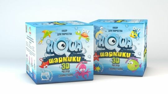 Набор для опытов и экспериментов. Аквашармики. Подводный мир. 906