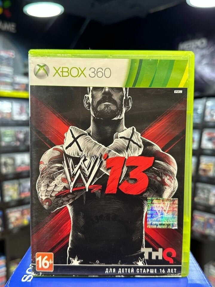 Игра WWE 2k13 (Xbox 360) (Box)