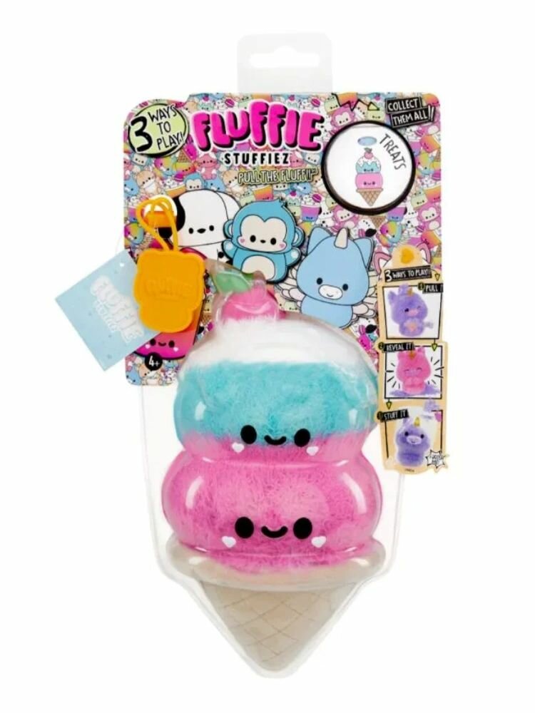 Fluffie Stuffiez Мягкая игрушка Щипай Флаффи Стаффиз Игровой набор Пегас