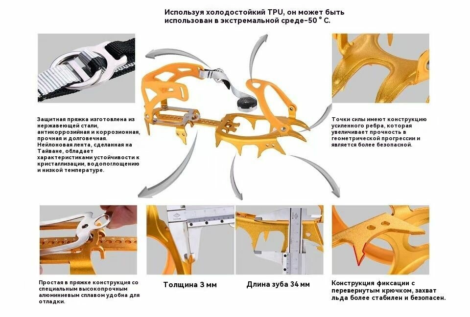 Прочие аксессуары для альпинизма