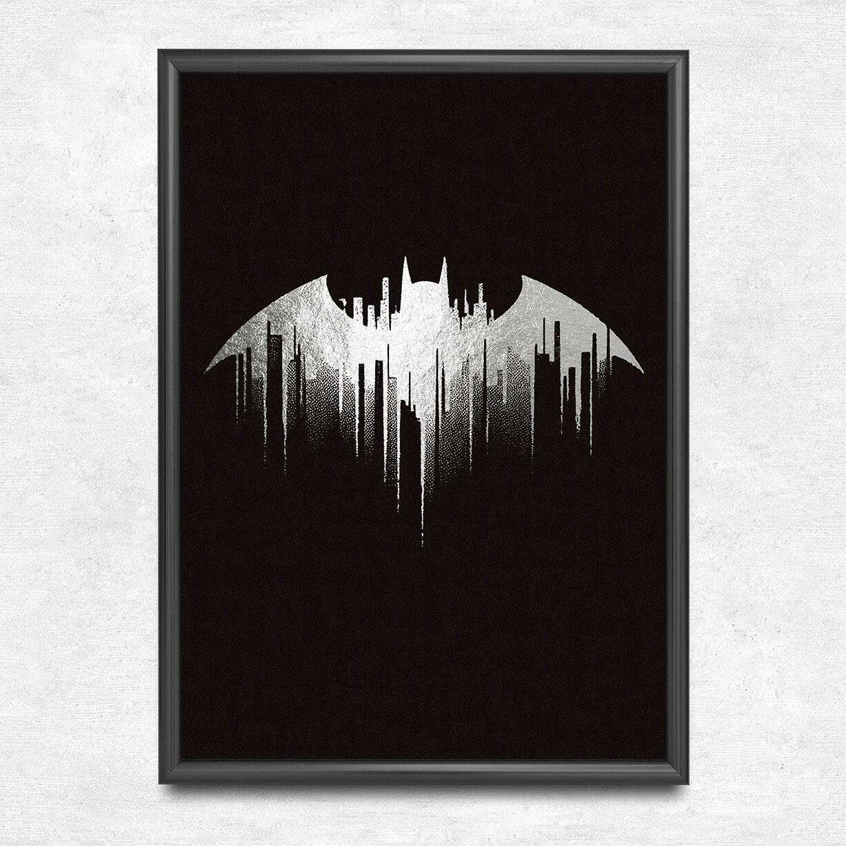 Постер на стену Бэтмен / плакат интерьерный Batman. Бетмен. Темный рыцарь. Супергерой