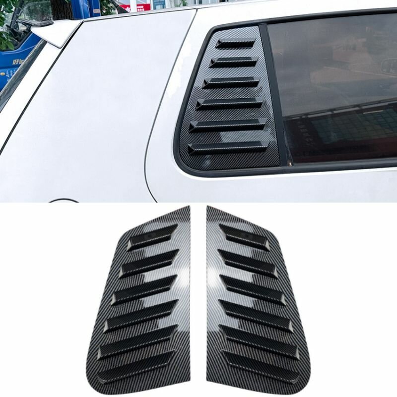 Подходит для стеклянных оконных спойлеров Volkswagen VW Golf 4 MK4 1997-2006 гг, автомобильных жалюзи, украшений заднего стекла, четвертных окон