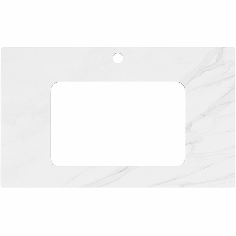 Kerama Marazzi столешница из керамогранита для раковин, встраиваемых снизу монте тиберио 80 см белый натуральный pl3. sg507120r sg507120r\80 PL3. SG507120R\80