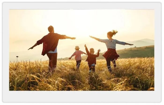 PF1501W / Цифровая фоторамка Digma PF-1501 IPS, 15.6", белый [pf1501w]