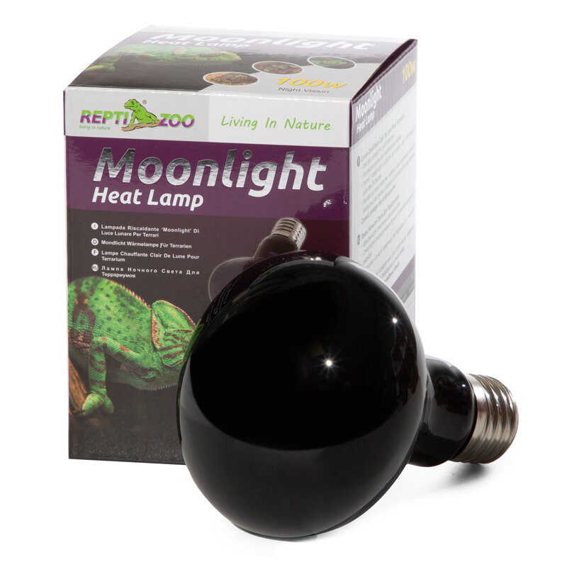 Лампа ночная 80100D "ReptiNightglow", 100Вт, Repti-Zoo