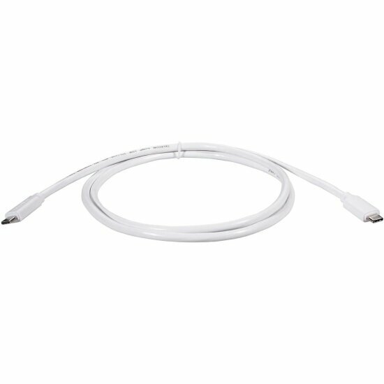 Кабель-соединительный Telecom Type-Cm --> Type-Cm, 1.2метра белый