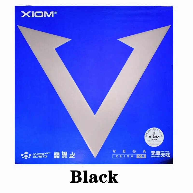 XIOM VEGA CHINA VM резиновая губка для настольного тенниса Черный, 1pcs Black