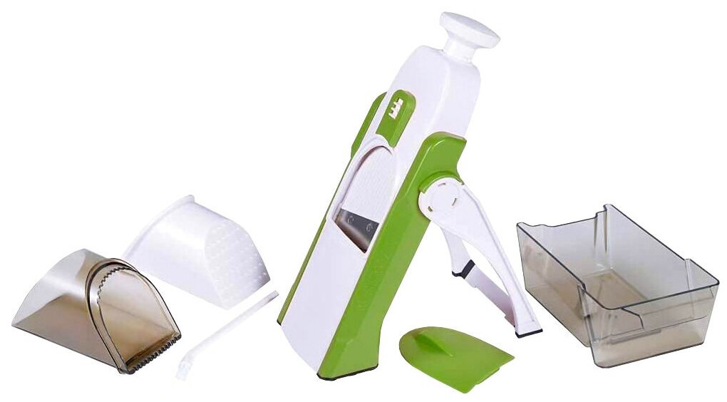 Универсальная овощерезка ручная, 24 в 1, многофункциональный измельчитель, с контейнером.