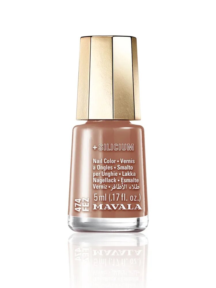Mavala Лак для ногтей с Кремнием Тон 474 Fez 5 мл