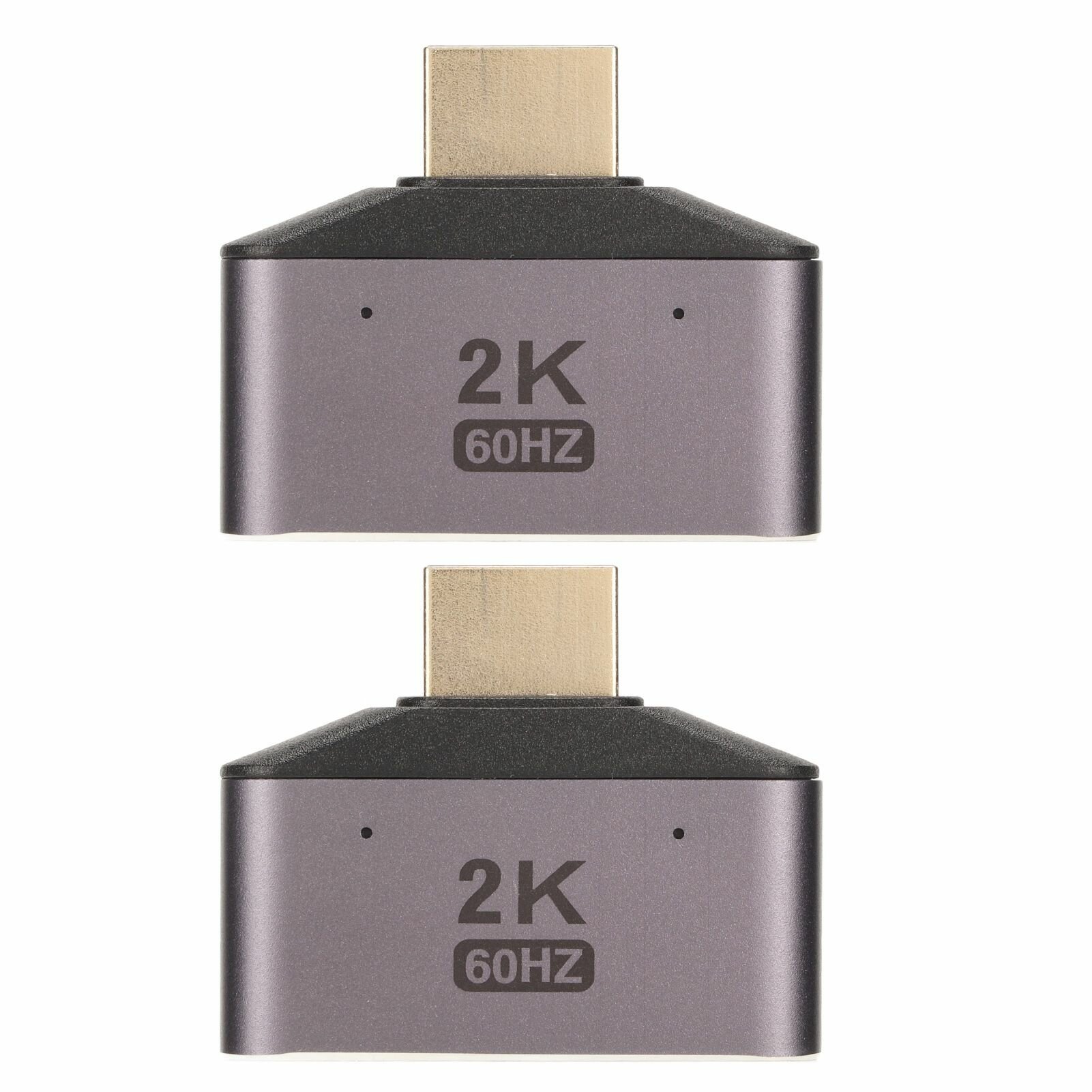 HDMI-разветвитель 1x2, 2K 60Hz, с индикатором (2 шт)