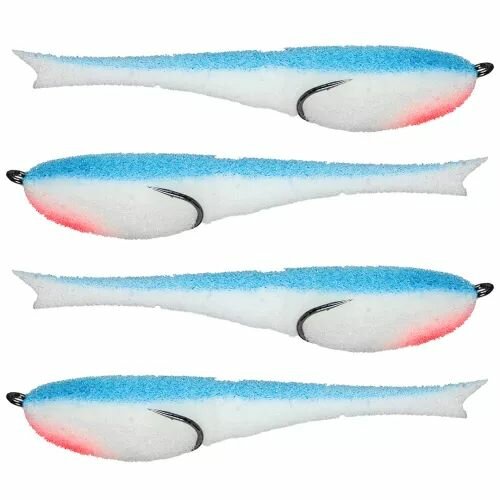 Поролоновые рыбки APS Classic 110мм. #214 UV незацепляйка / 4шт.