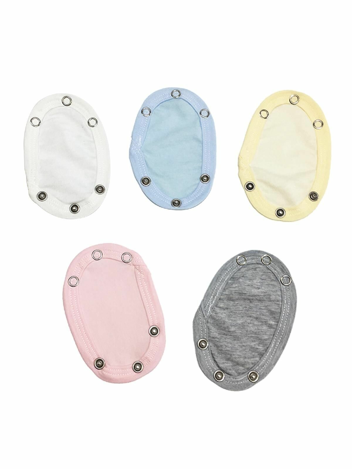 Подгузники,5 частей удлинителя для ползунков-комплект из 5 цветов