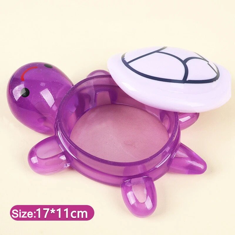 Светящиеся фигурки черепах из смолы 1Pcs-17CM-Purple