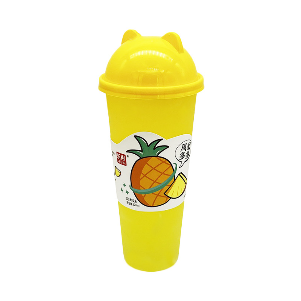 Напиток фруктовый Lebin с соком ананаса и желе в гонконгском стиле 620 мл, Китай