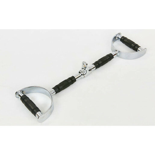 Рукоятка для тренажера прямая, парралельный хват, для мышц спины