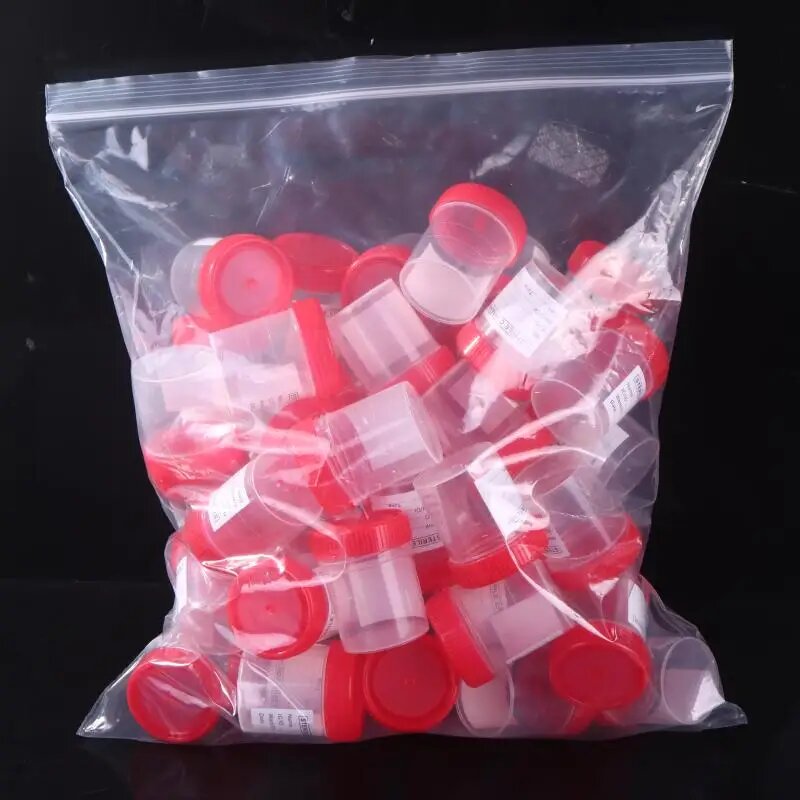 Одноразовые стаканчики для мочи 60мл, 50шт